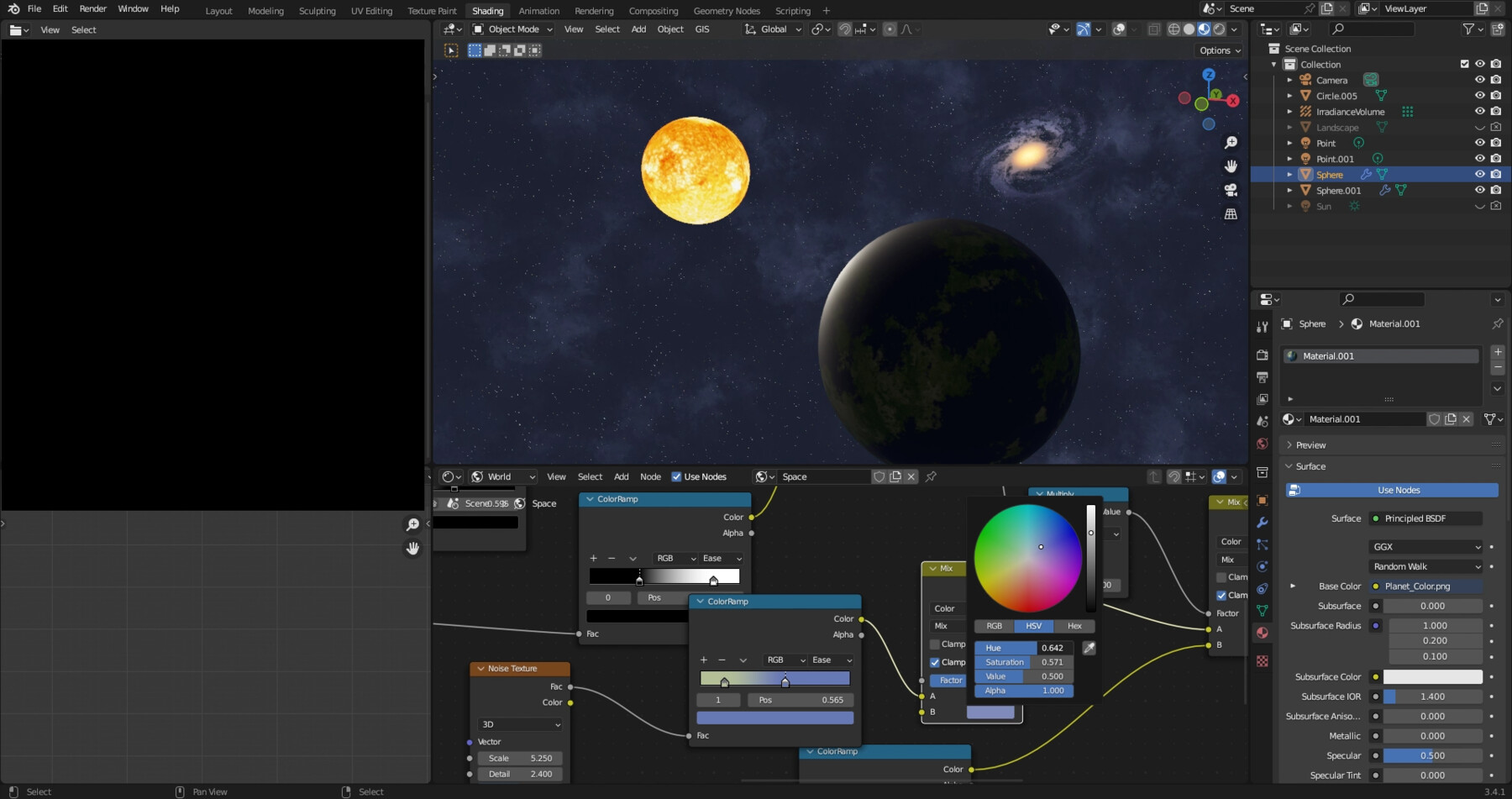 ArtStation - Procedural hdr scifi space texture in Blender_ fully ...