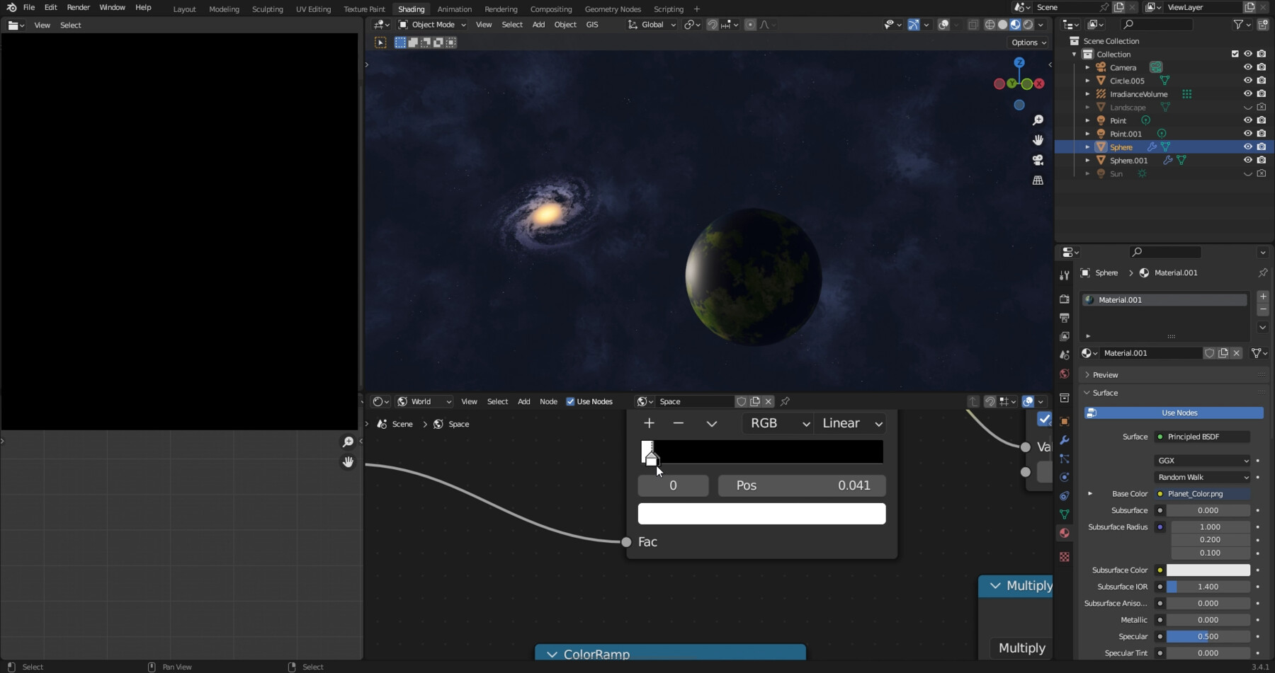 ArtStation - Procedural hdr scifi space texture in Blender_ fully customizable | Resources