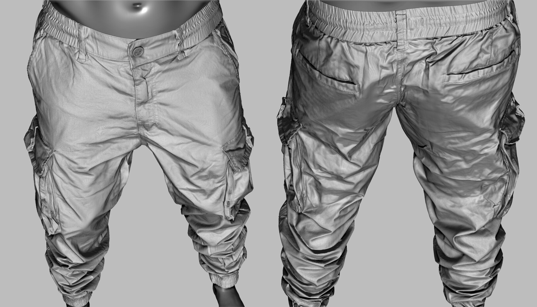 ArtStation - Cargo Pants 004 | Game Assets