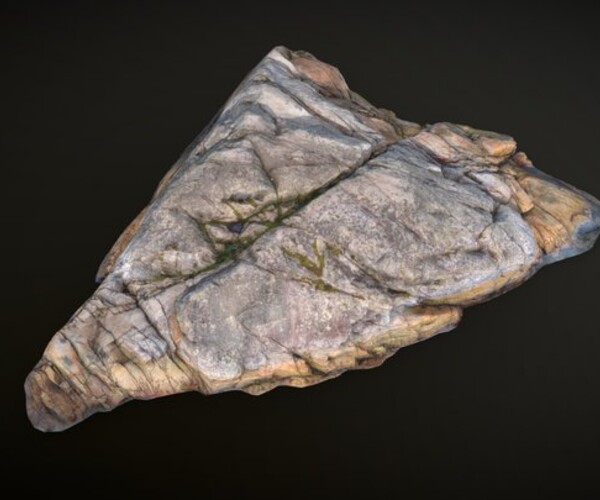ArtStation - 3D scan of a coastal rock #1 | Resources