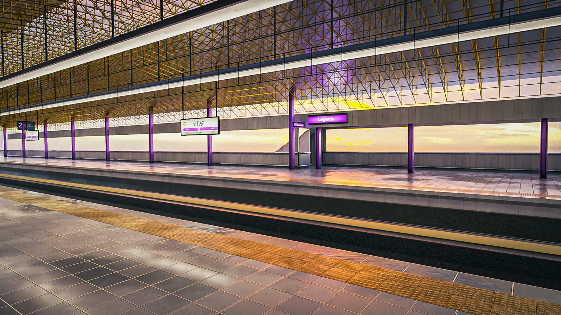 ArtStation - Train Station | Game Assets