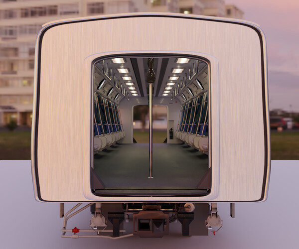 ArtStation - Hyundai Rotem Train Car Interior & Exterior Full Rolling ...