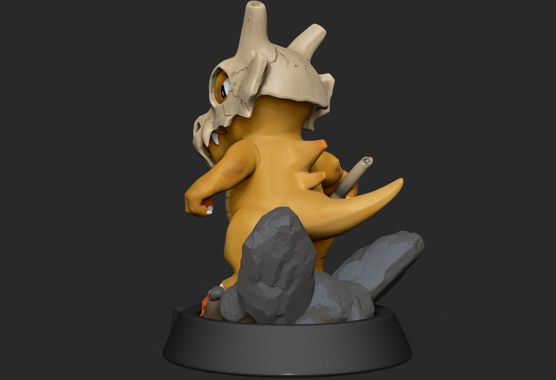 ArtStation - Pokemon Cubone print 3D STL | Game Assets