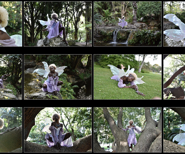 ArtStation - x71 Diana Fairy - Model Reference Pack | Resources