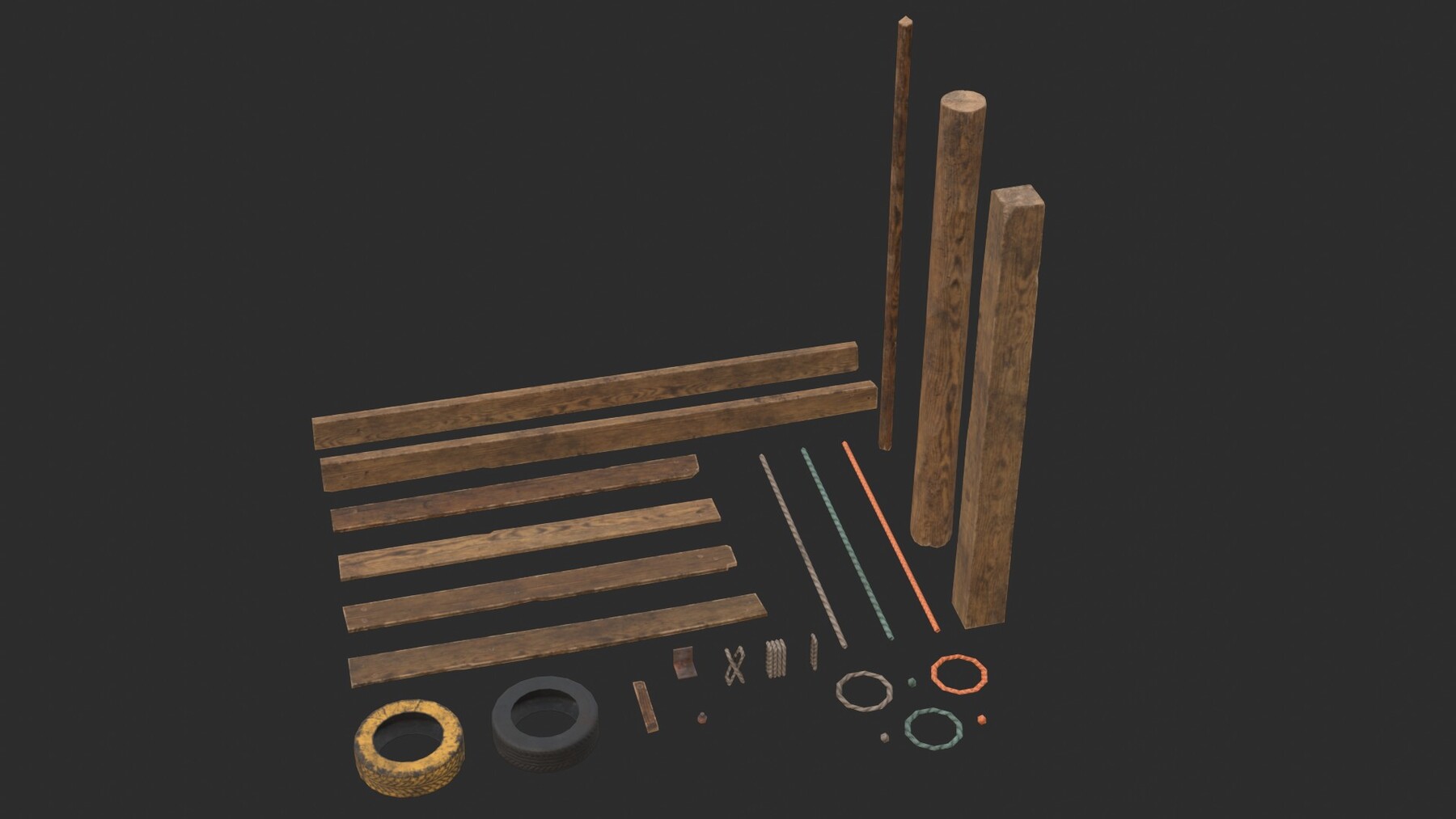 ArtStation - Modular Wooden Jetty | Game Assets
