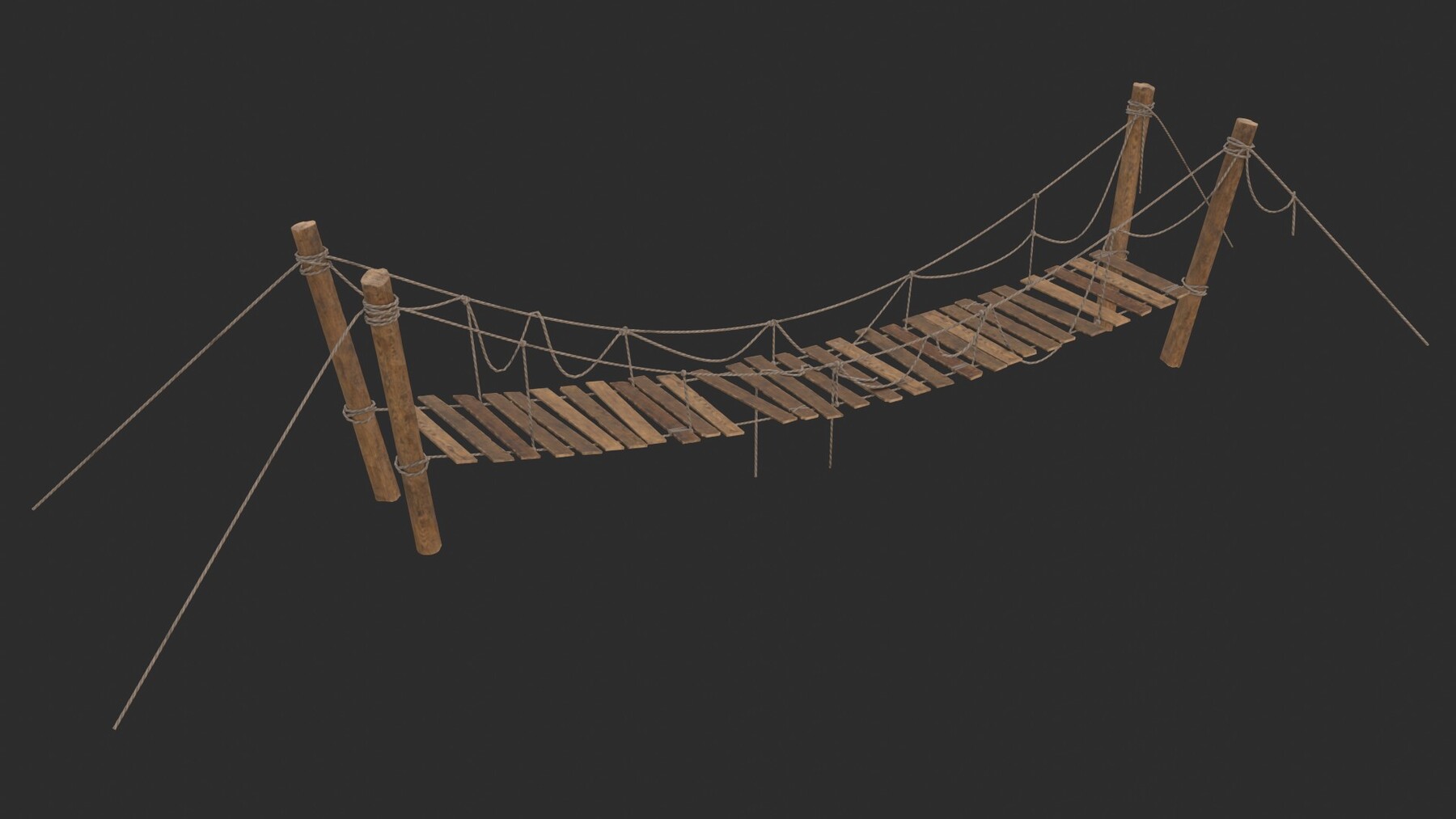 ArtStation - Modular Wooden Jetty | Game Assets