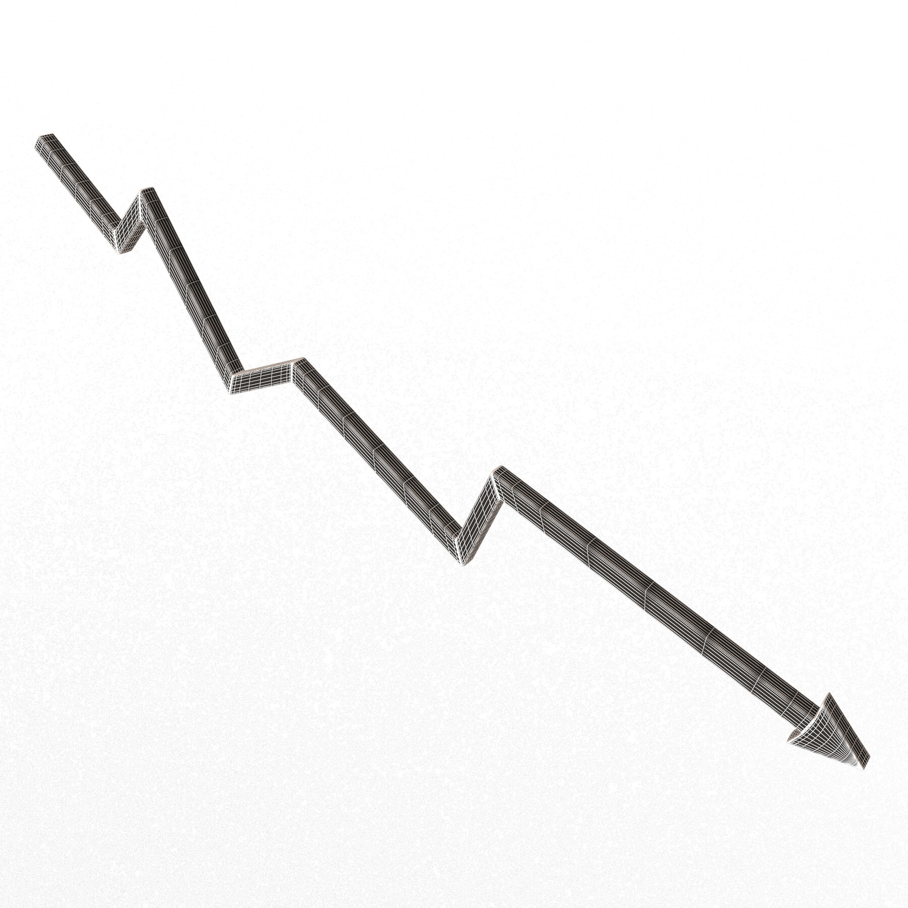 ArtStation - Arrow Graph Down | Resources