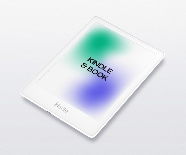 ArtStation - Kindle eBook Mockup | Artworks