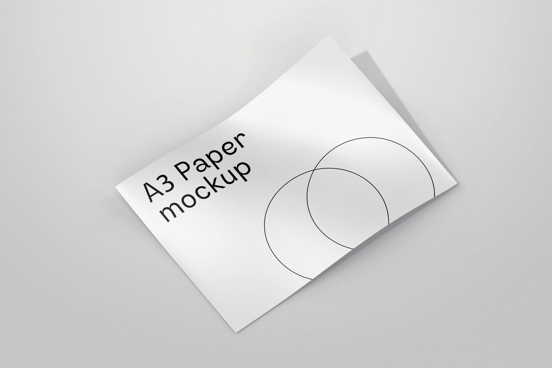 ArtStation - Paper Poster Photo Print Mockup | Artworks