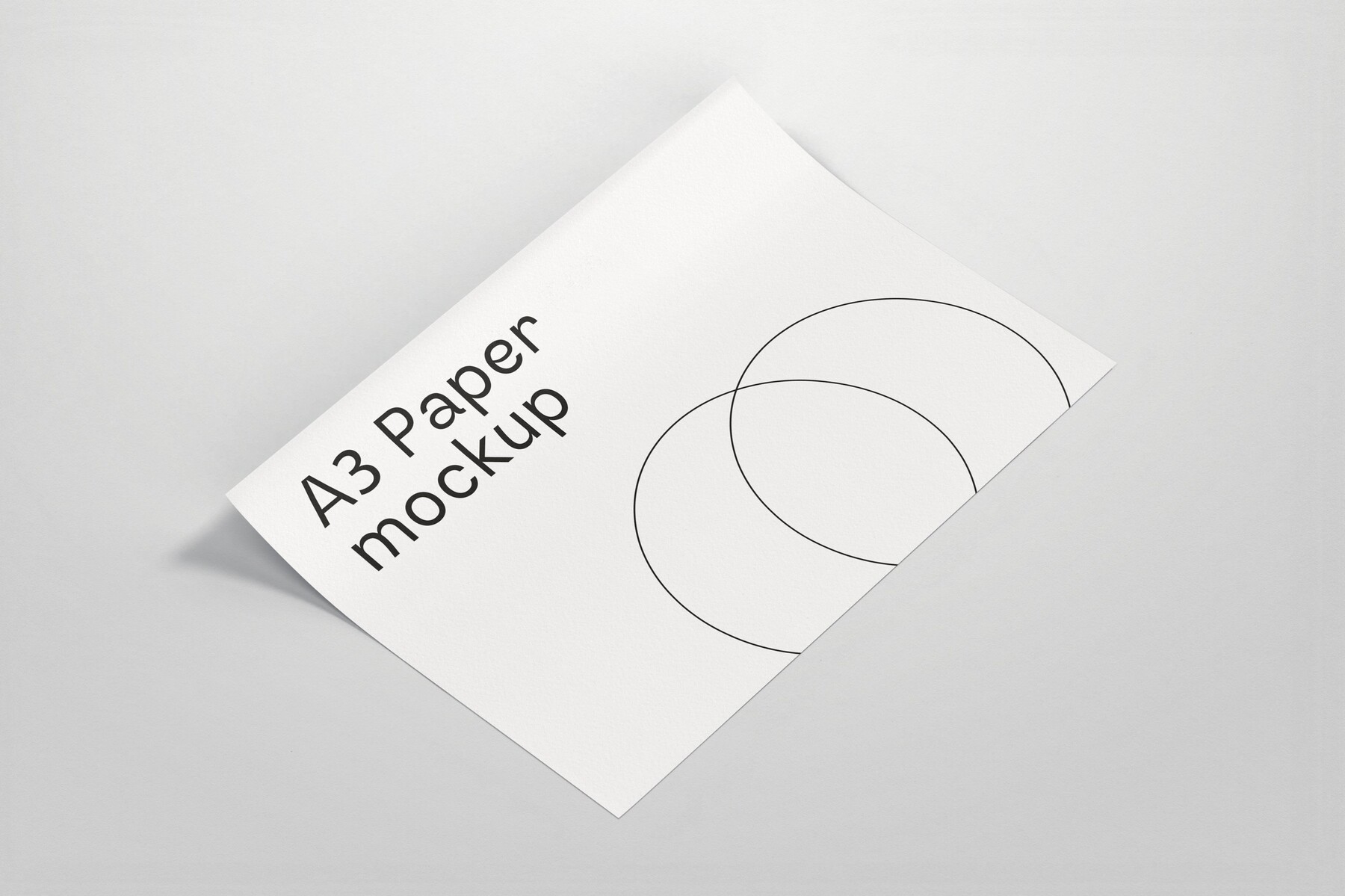 ArtStation - Paper Poster Photo Print Mockup | Artworks
