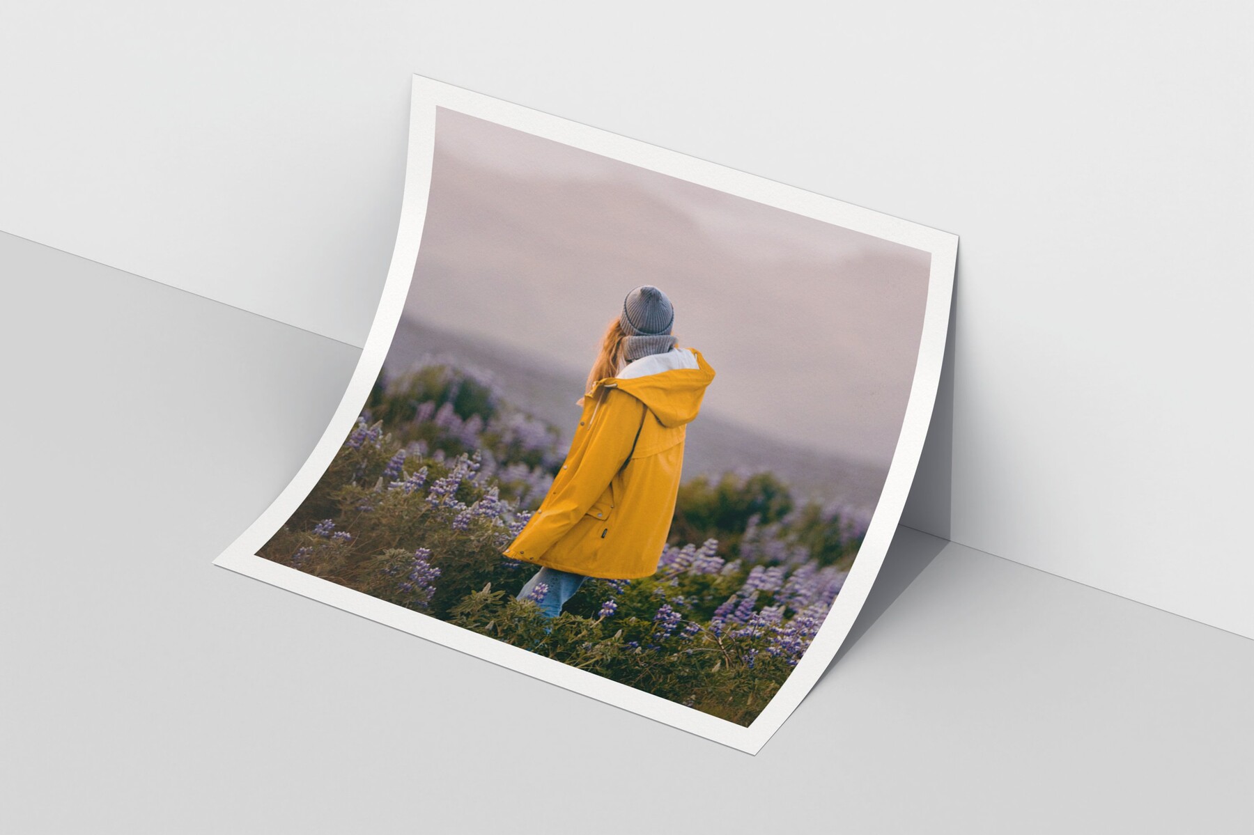 ArtStation - Paper Poster Photo Print Mockup | Artworks