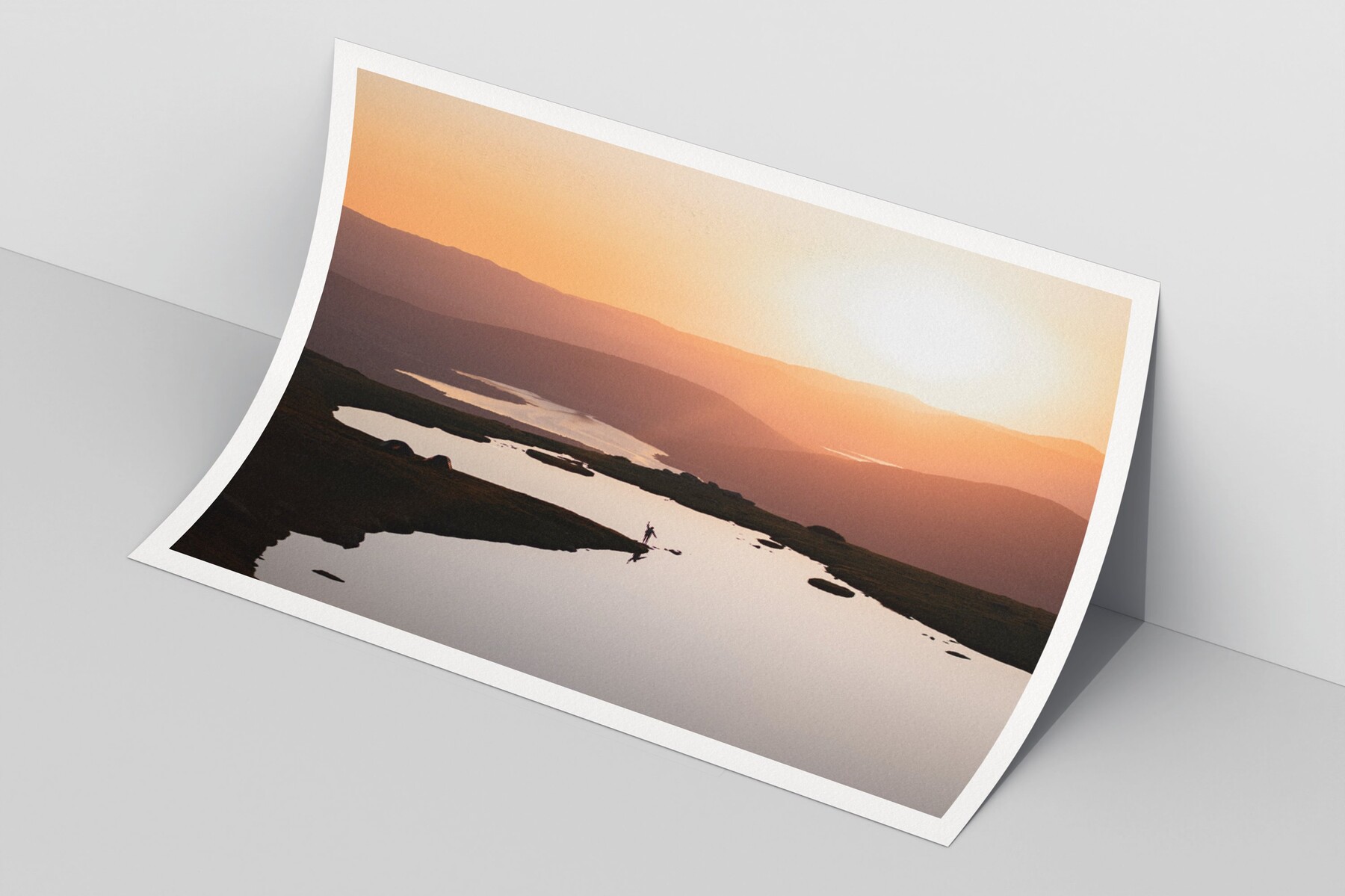 ArtStation - Paper Poster Photo Print Mockup | Artworks