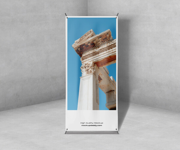 ArtStation - x Standee Banner Mockup | Artworks