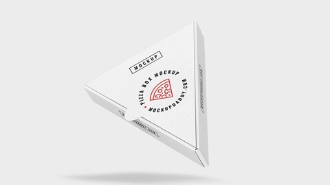 ArtStation - Triangle Pizza Slice Box Mockup | Artworks