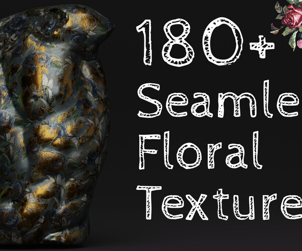ArtStation - 180+ 4K Seamless Floral and Botanical Textures | Resources