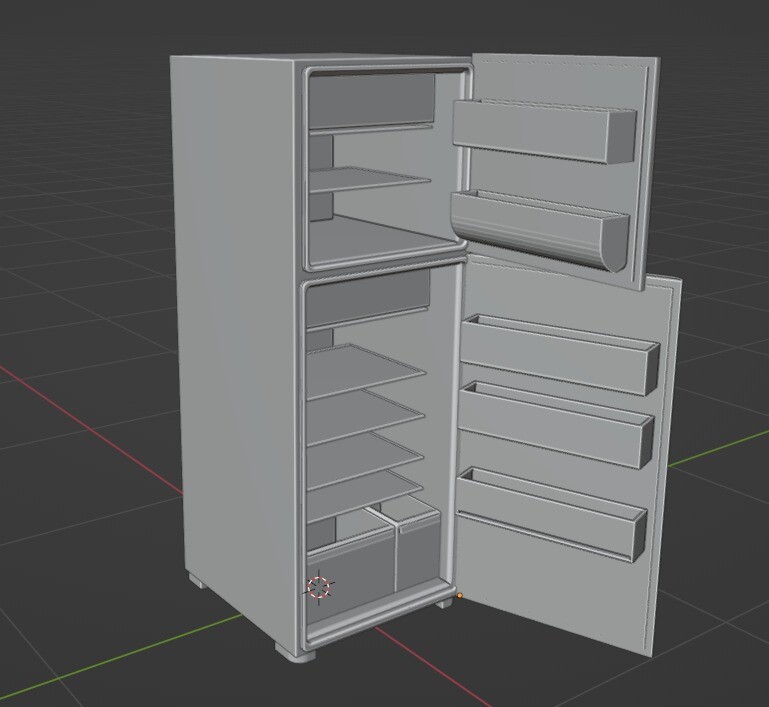 ArtStation - Fridge | Game Assets