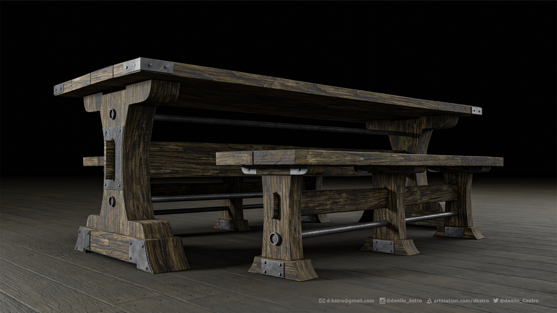 ArtStation - Wooden Table | 4k Textures | Resources