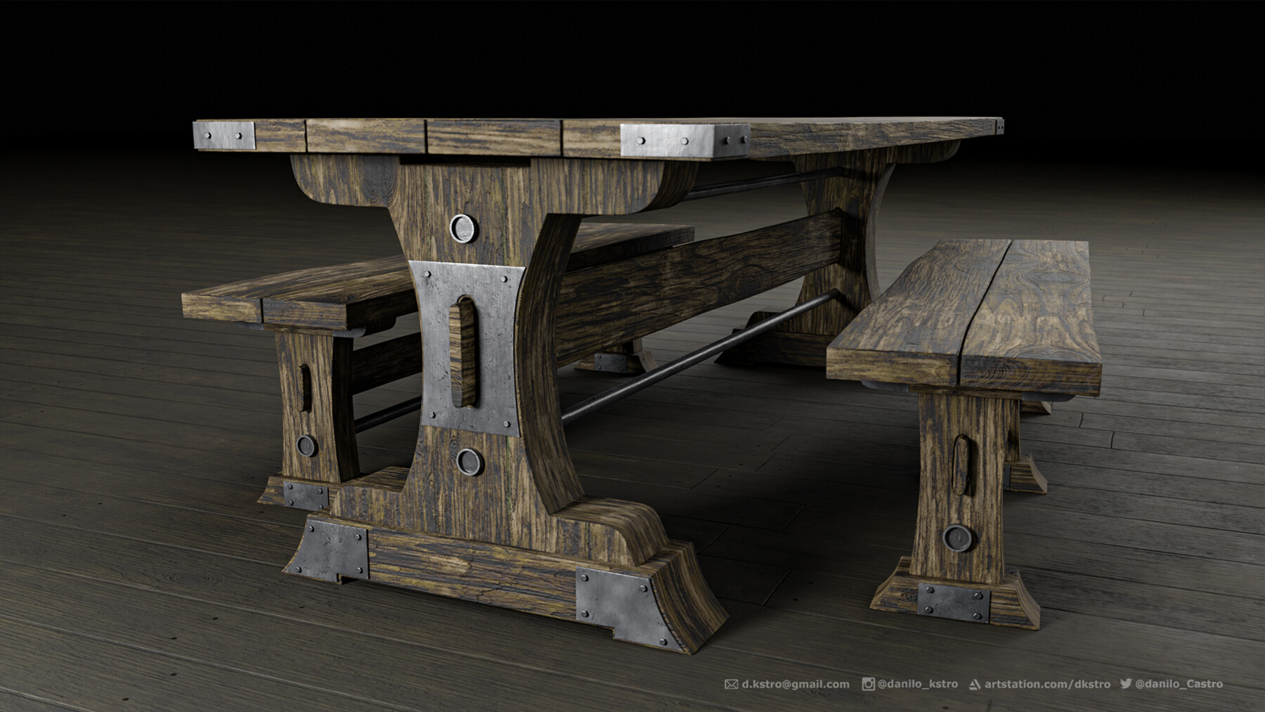 ArtStation - Wooden Table | 4k Textures | Resources