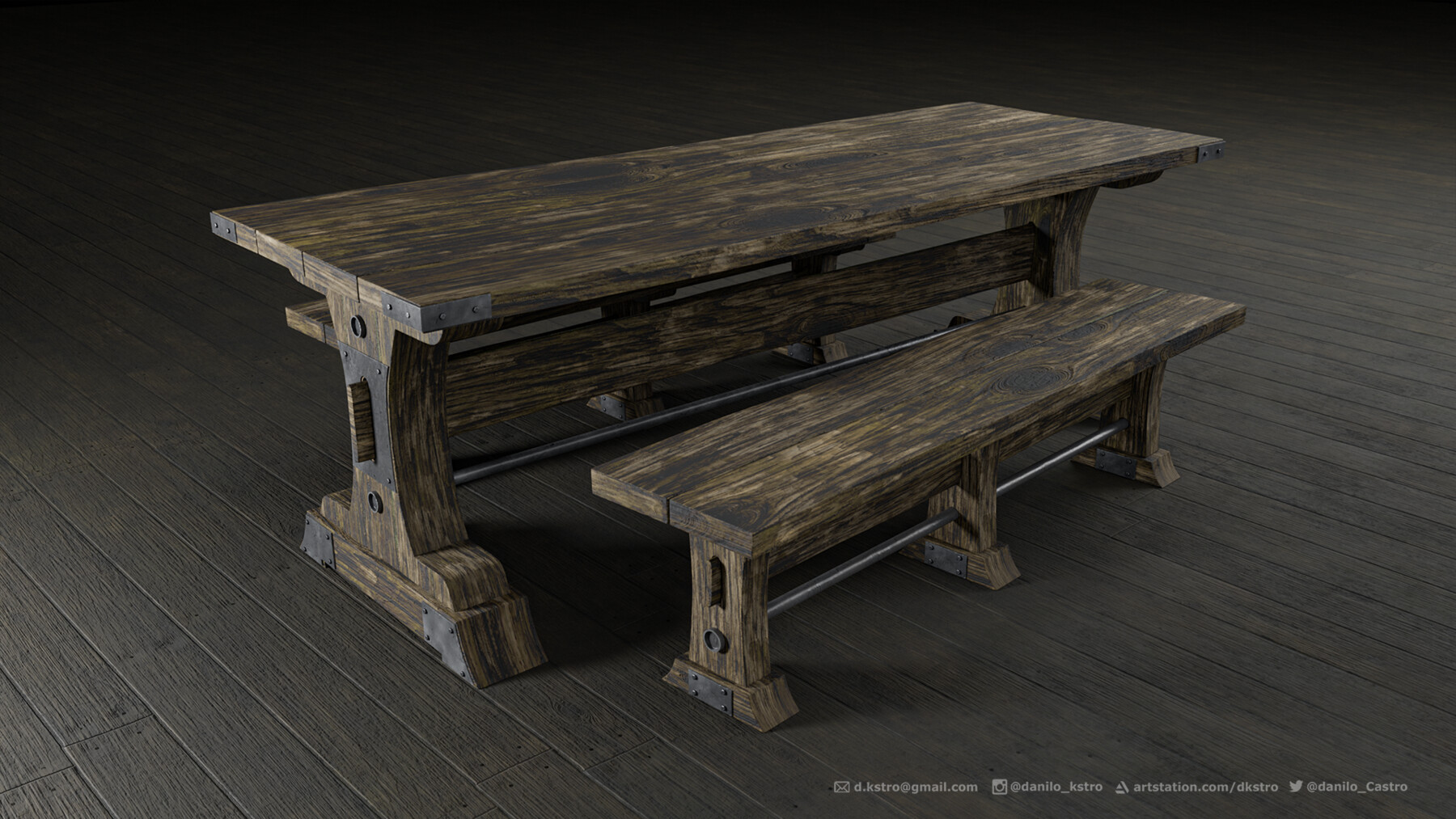 ArtStation - Wooden Table | 4k Textures | Resources
