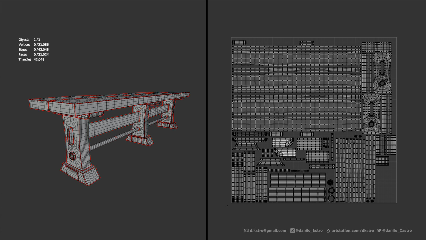 ArtStation - Wooden Table | 4k Textures | Resources