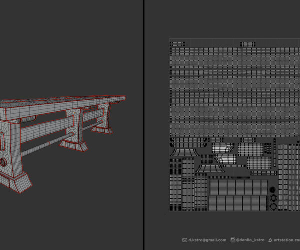 ArtStation - Wooden Table | 4k Textures | Resources