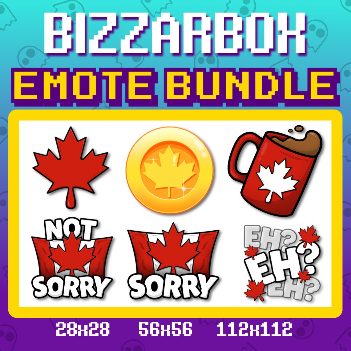 ArtStation - Twitch Emote Bundle: Canada Canadian Love | Artworks