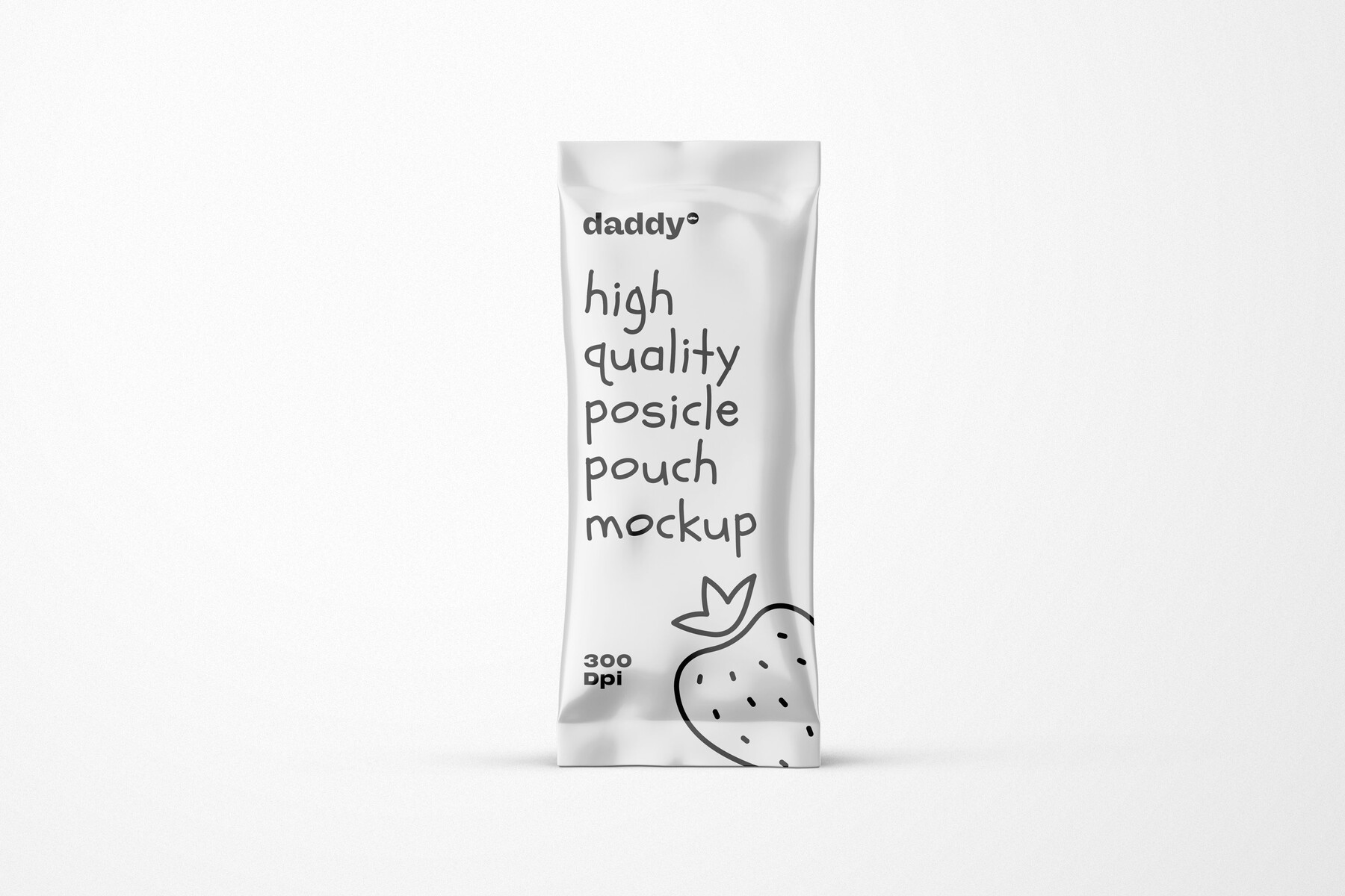 ArtStation - Ice Pop Glossy Pouch Mockup | Artworks