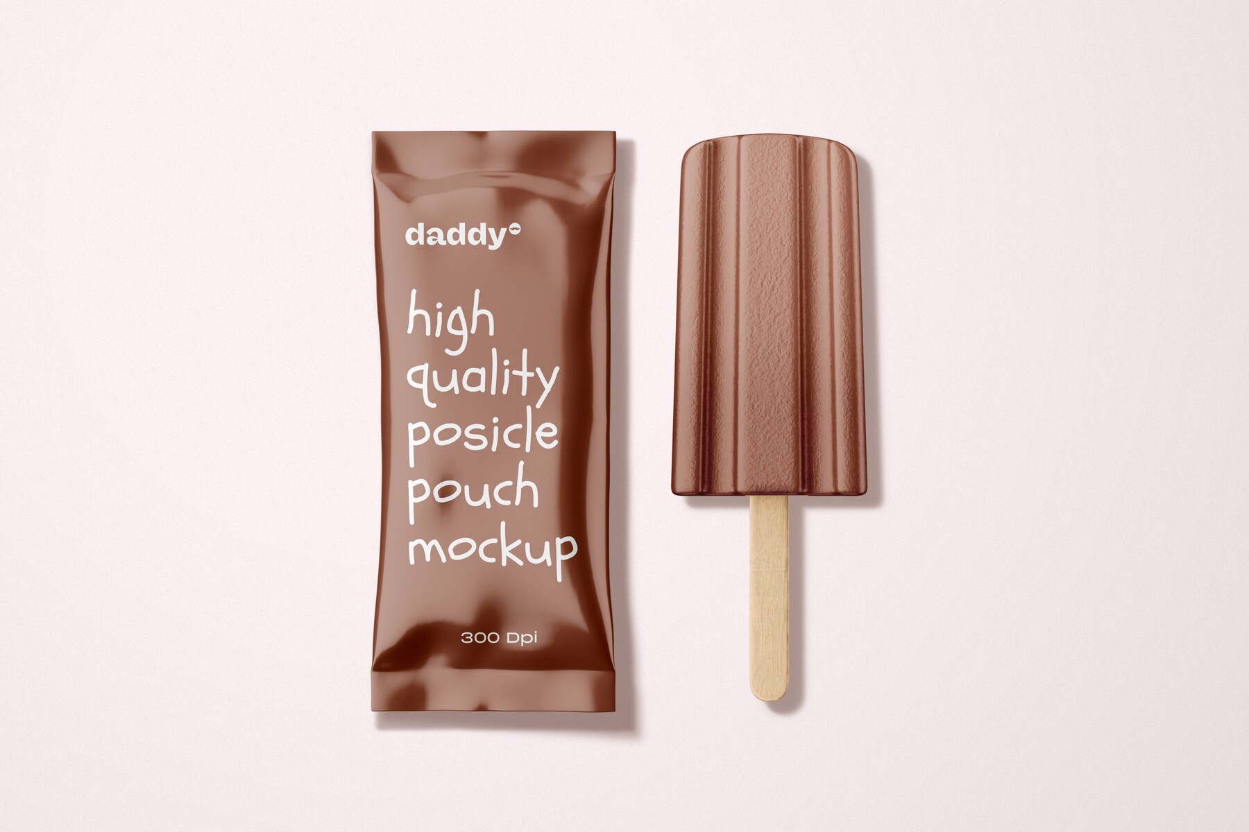 ArtStation - Ice Pop Glossy Pouch Mockup | Artworks