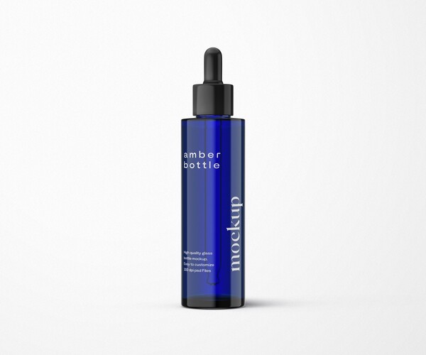 ArtStation - Long Dropper Bottle Mockup | Artworks