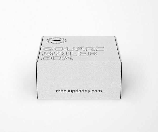 ArtStation - Mailer Box Mockup | Artworks