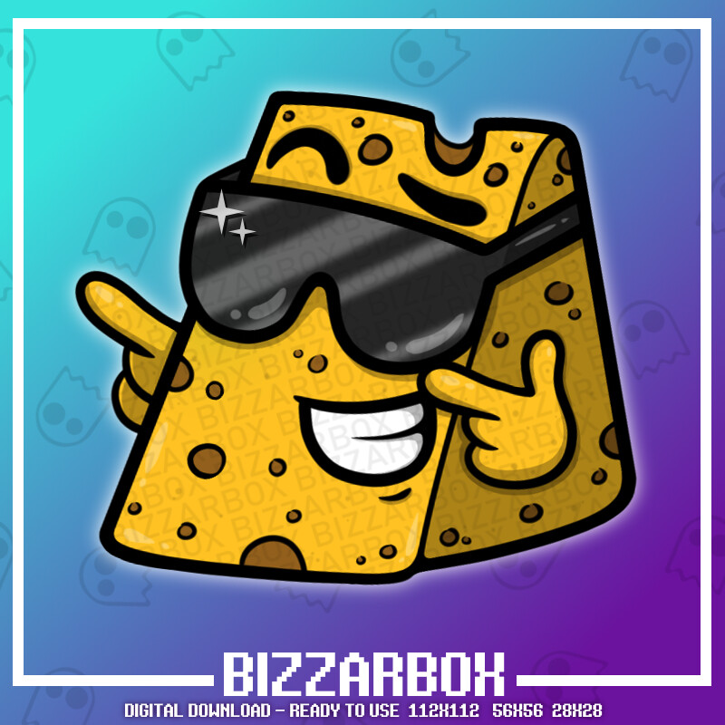 ArtStation - Twitch Emote: Cheezing Hard | Artworks