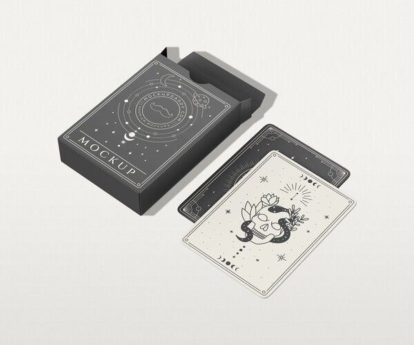 ArtStation - Tarot Card Mockup | Artworks
