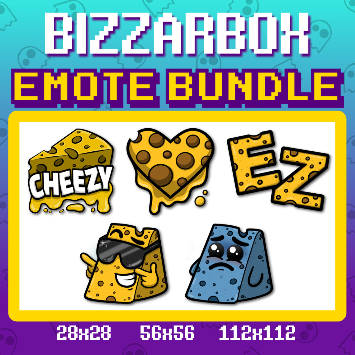 ArtStation - Twitch Emote Bundle: Cheese | Artworks