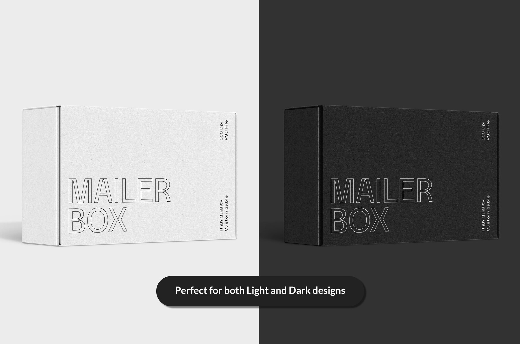 ArtStation - Rectangular Mailer Box Mockup | Artworks