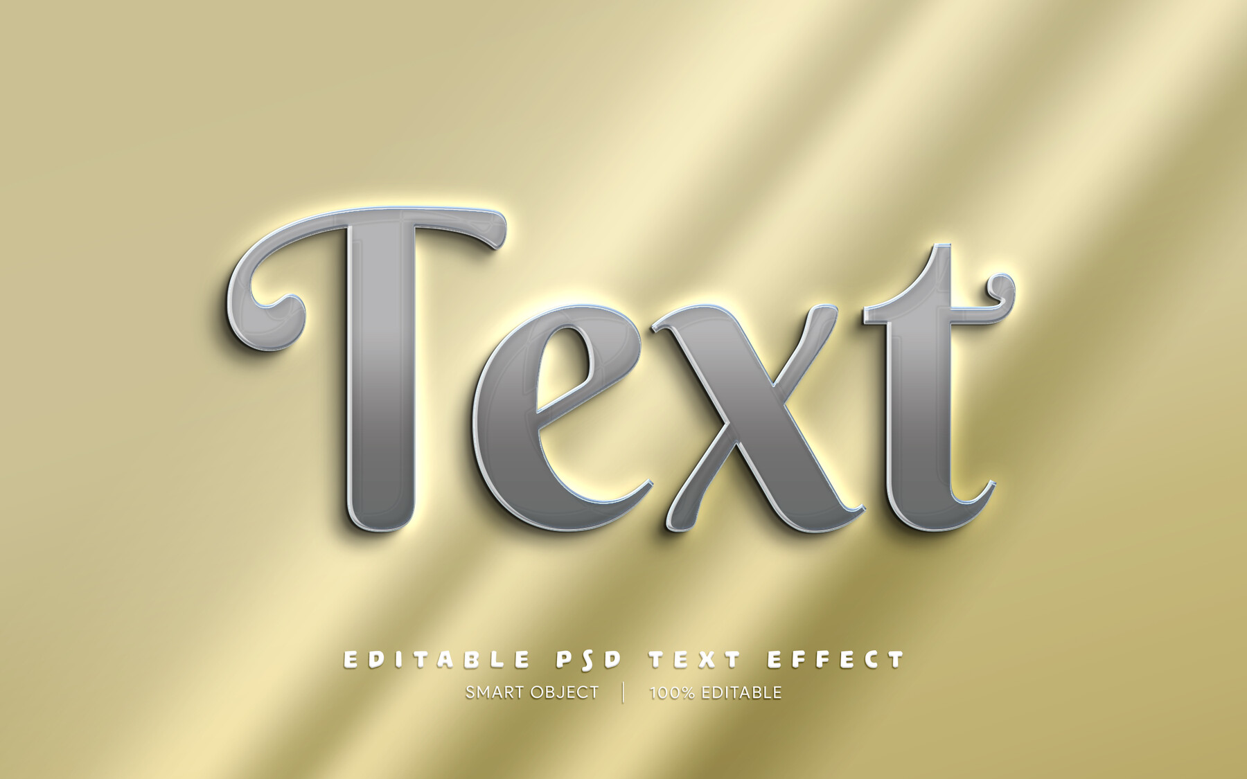 ArtStation - 3D Text. PSD fully editable text effect. Layer style PSD ...