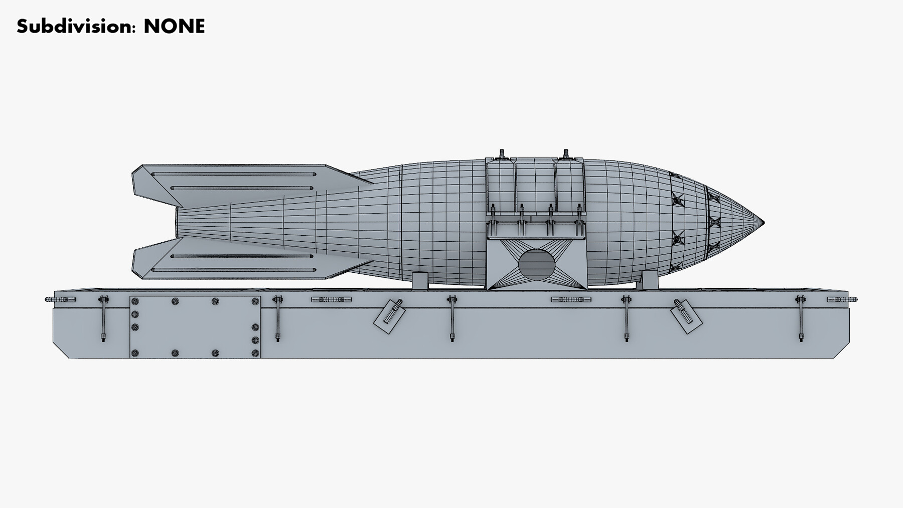 ArtStation - Nuclear Aerial Bomb v 1 | Resources