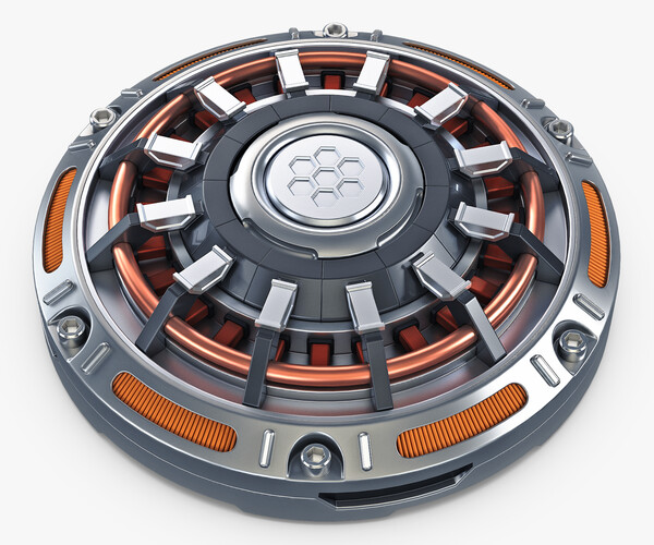 ArtStation - Land Mine Sci Fi v 1 | Resources