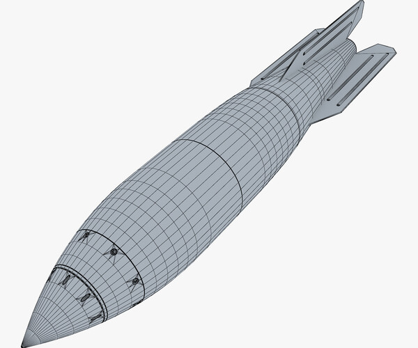 ArtStation - Generic Rocket v 1 | Resources