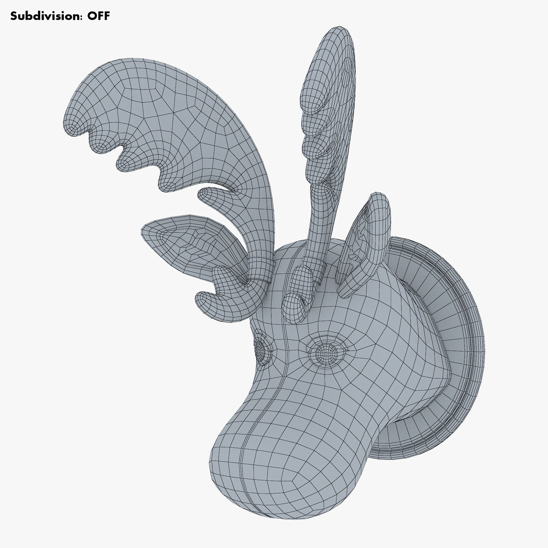 ArtStation - Fabric Moose Head Trophy | Resources