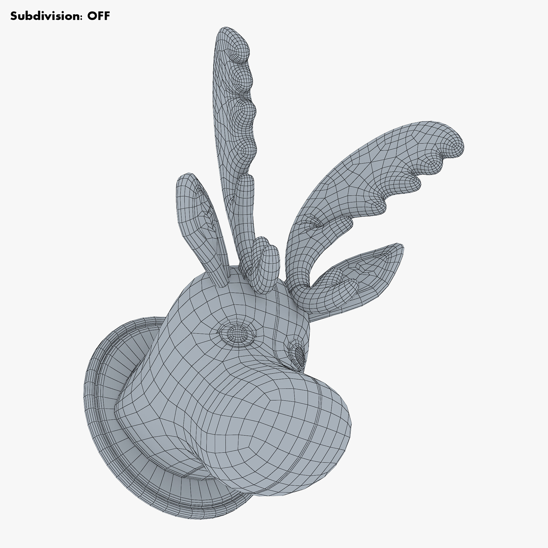 ArtStation - Fabric Moose Head Trophy | Resources