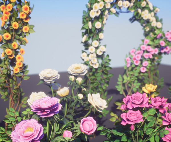 ArtStation - Flowers Pack | Game Assets