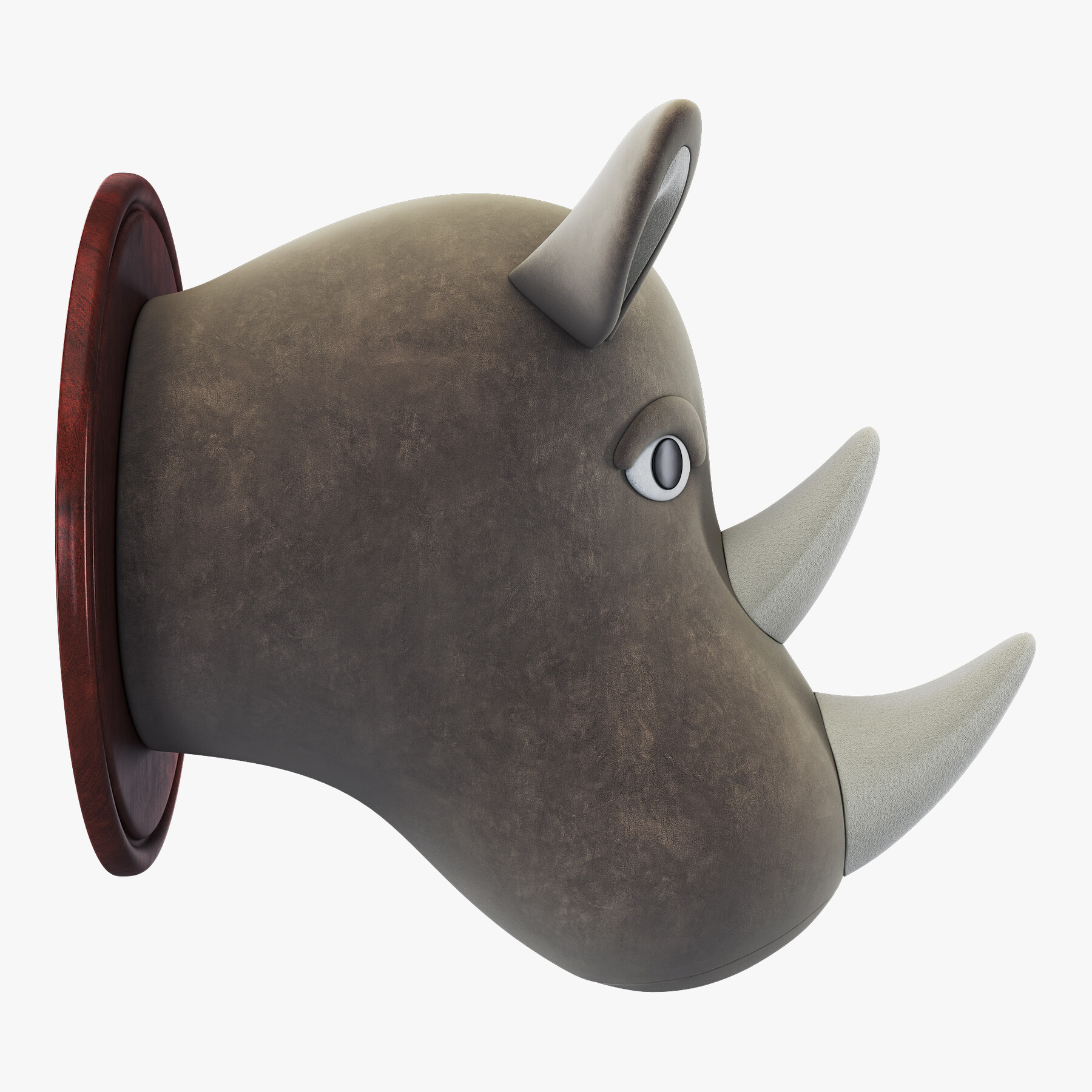 ArtStation - Fabric Rhinoceros Head Trophy | Resources