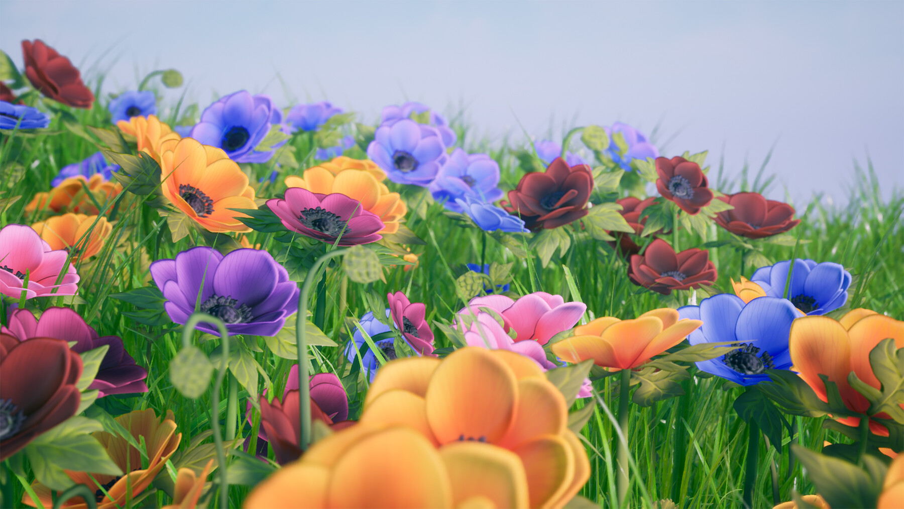 ArtStation - Flowers Pack | Game Assets
