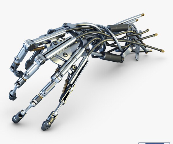 ArtStation - Robotic hand v 2 | Resources