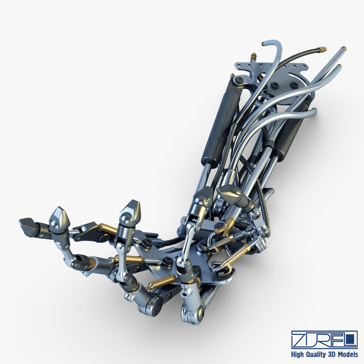 ArtStation - Robotic hand v 2 | Resources