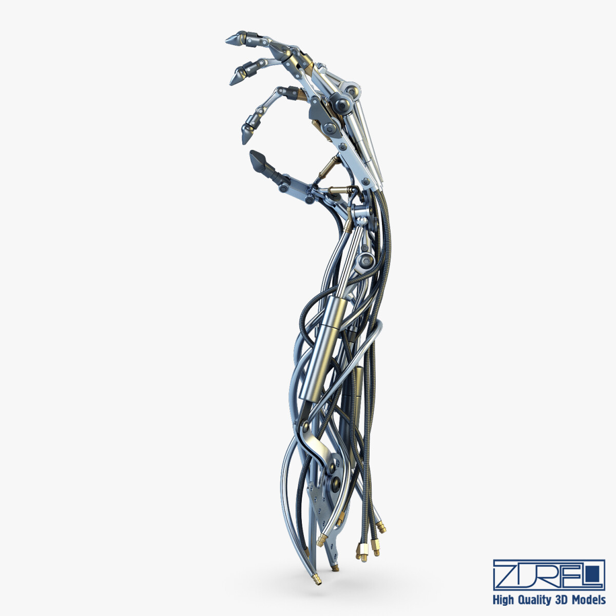 ArtStation - Robotic hand v 2 | Resources