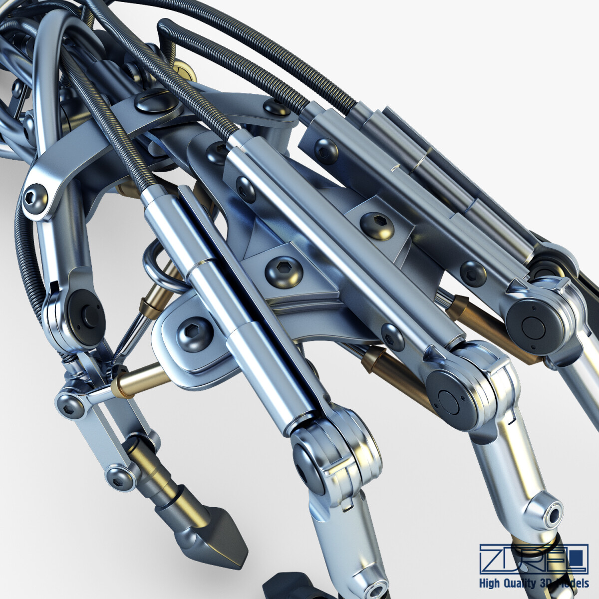 ArtStation - Robotic hand v 2 | Resources