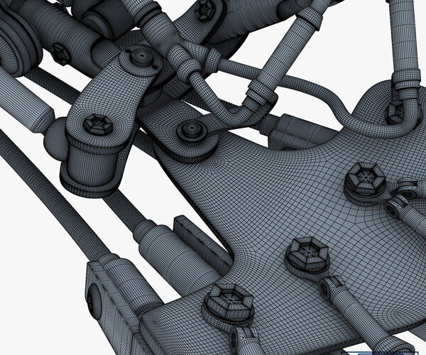 ArtStation - Robotic hand v 2 | Resources