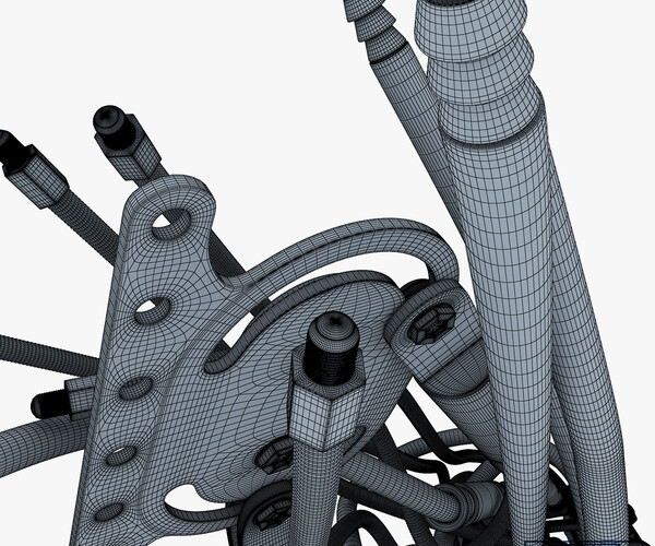 ArtStation - Robotic hand v 2 | Resources