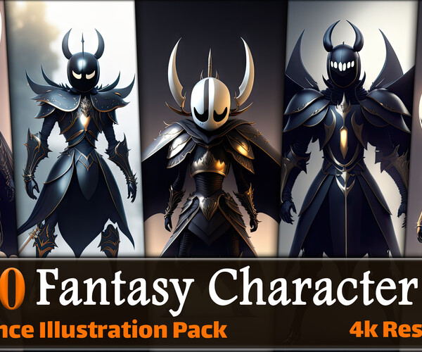 ArtStation - 110 Fantasy Character Reference Pack | 4K | v.1 | Artworks